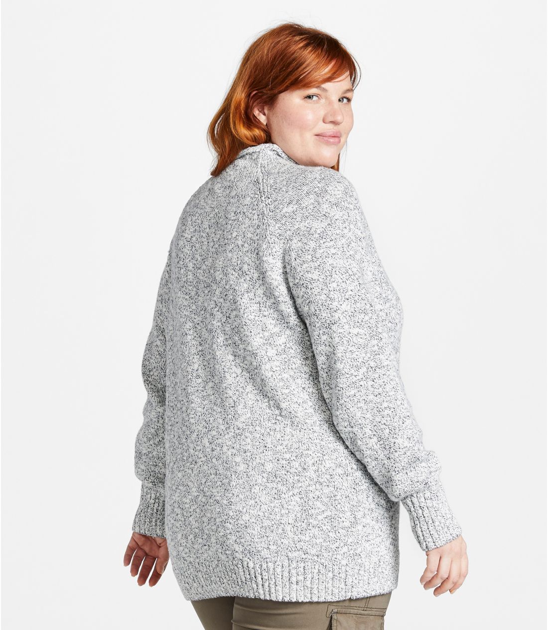 ウィメンズ コットン・ラグ・セーター、ファネルネック・プルオーバー 通販｜L.L.Bean公式オンラインストア